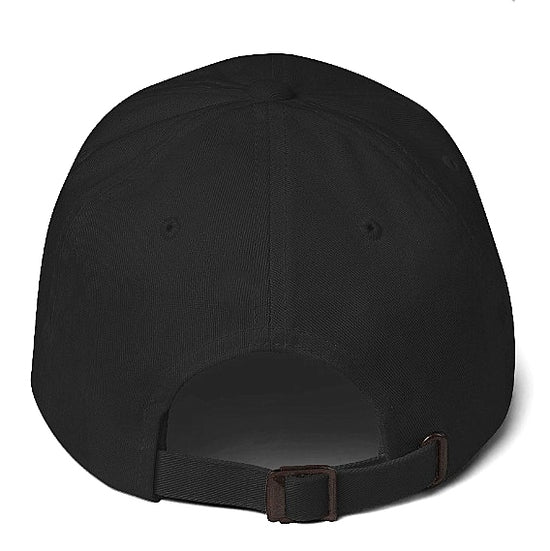 'Low Key' Cap with Signature B Logo in Black – BARRI